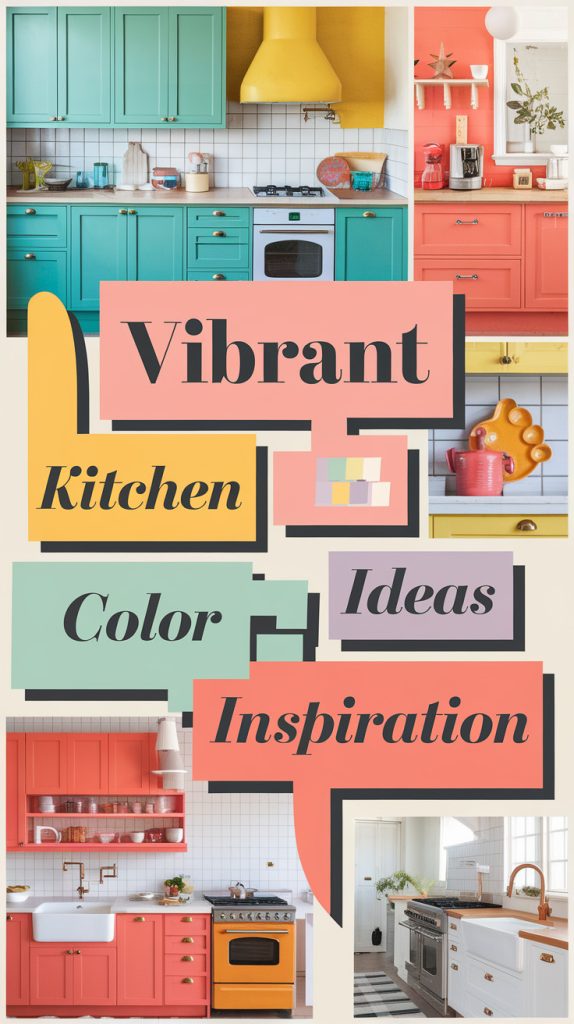 Vibrant Kitchen Color Palette Ideas & Inspiration - Without The CUBE