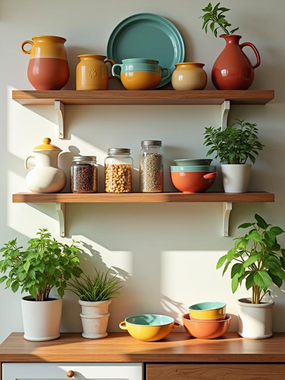 Mixing Styles With Open Shelving in Kitchens - Without The CUBE