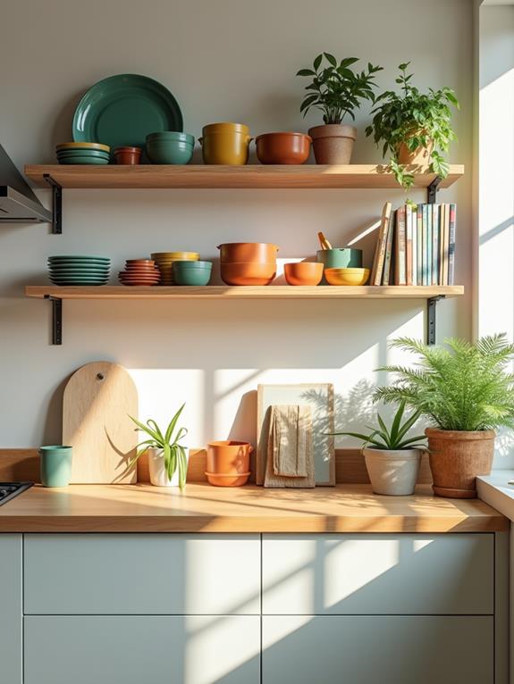 Mixing Styles With Open Shelving in Kitchens - Without The CUBE
