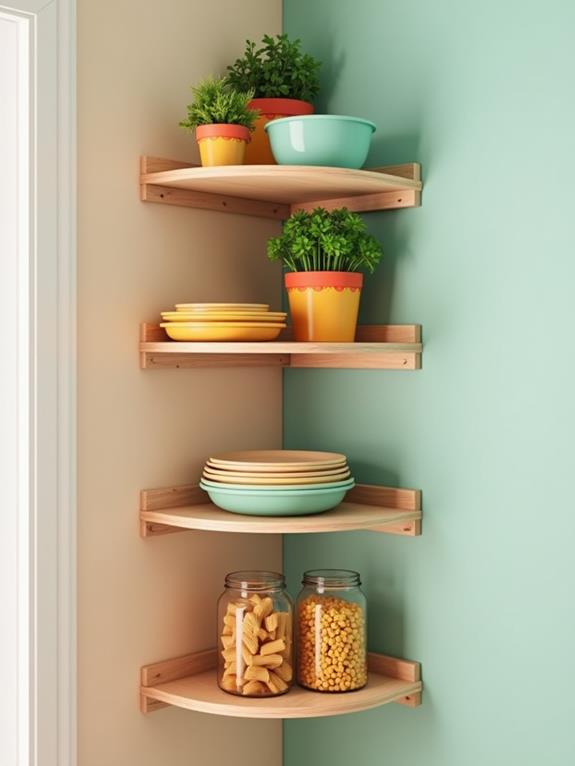 11 Unique Corner Shelves for a Compact Kitchen - Without The CUBE