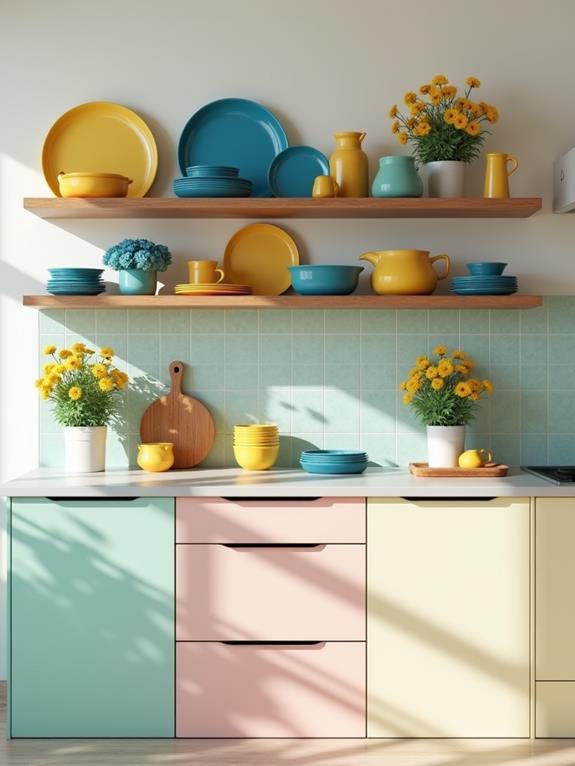 Mixing Styles With Open Shelving in Kitchens - Without The CUBE