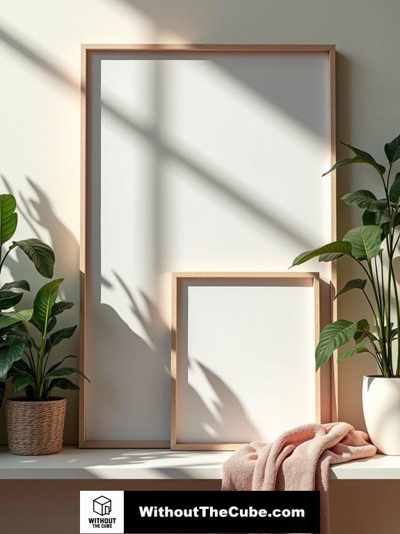 Styling Concrete Picture Frames for a Modern Aesthetic - Without The CUBE