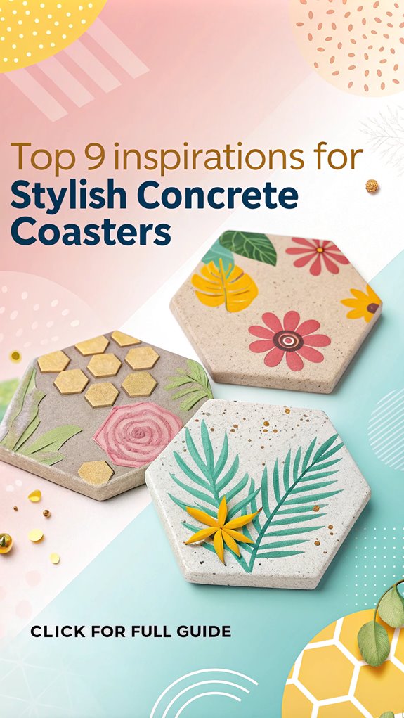 Top 9 Inspirations for Stylish Concrete Coasters - Without The CUBE