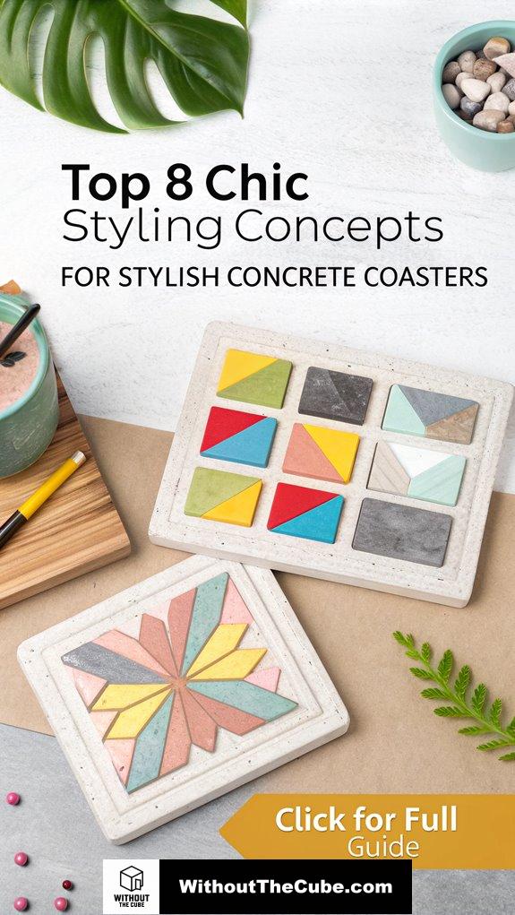 Top 8 Chic Styling Concepts for Stylish Concrete Coasters - Without The ...