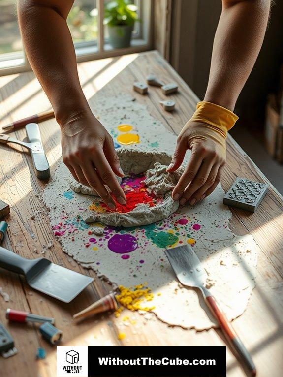 Top 9 Creative Concepts to Style Unique Concrete Wall Art in Your Space ...