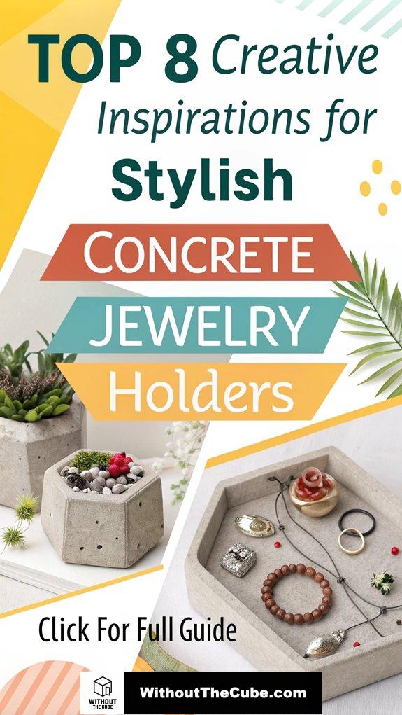 Top 8 Creative Inspirations for Stylish Concrete Jewelry Holders ...